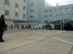 Photos of the Expedition 1 Crew Preparing to Depart for the Launch Site ...