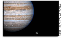 Cassini Image of Jupiter and Ganymede Released - SpaceNews