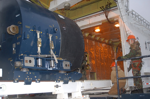 SECAF makes trip to witness "first pull" of Peacekeeper - SpaceNews