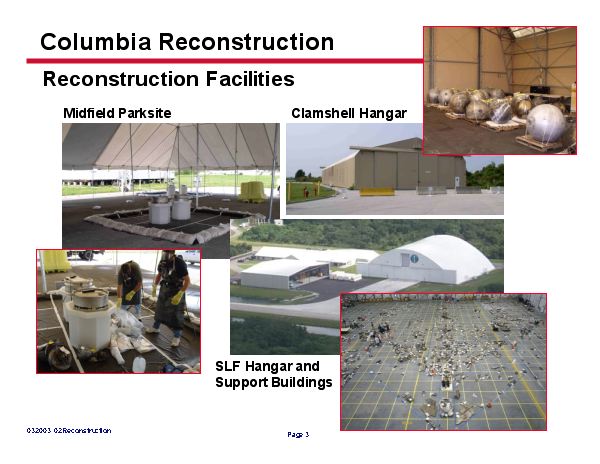 CAIB: Columbia Reconstruction - Steve Altemus NASA Reconstruction ...