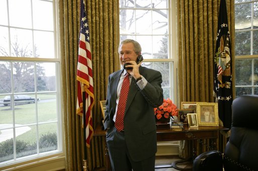 President Bush Congratulates NASA on the successful landing of Spirit ...
