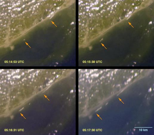 New NASA Tsunami Imagery Released - SpaceNews