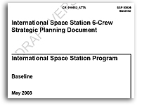 NASA International Space Station 6-Crew Strategic Planning Document ...
