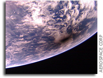 Moon Shadow Seen By A Cubesat - NASA Watch