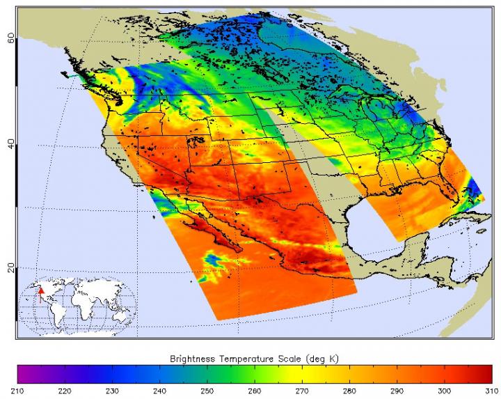 NASA satellite sees a warm winter in the Western US - SpaceNews