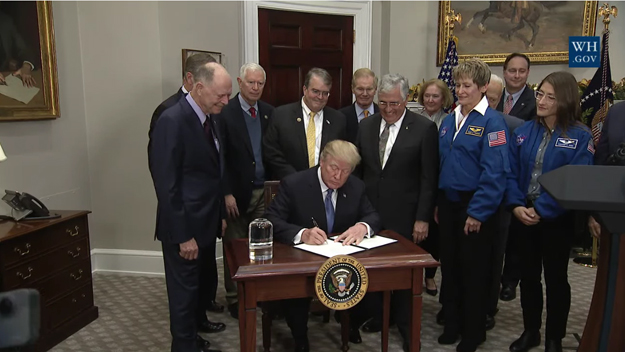 Remarks By President Trump and Vice President Pence at Space Policy ...