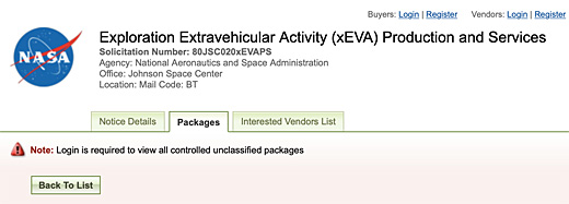 Tuesday Is Notional xEVA Spacesuit Day At NASA HQ - NASA Watch