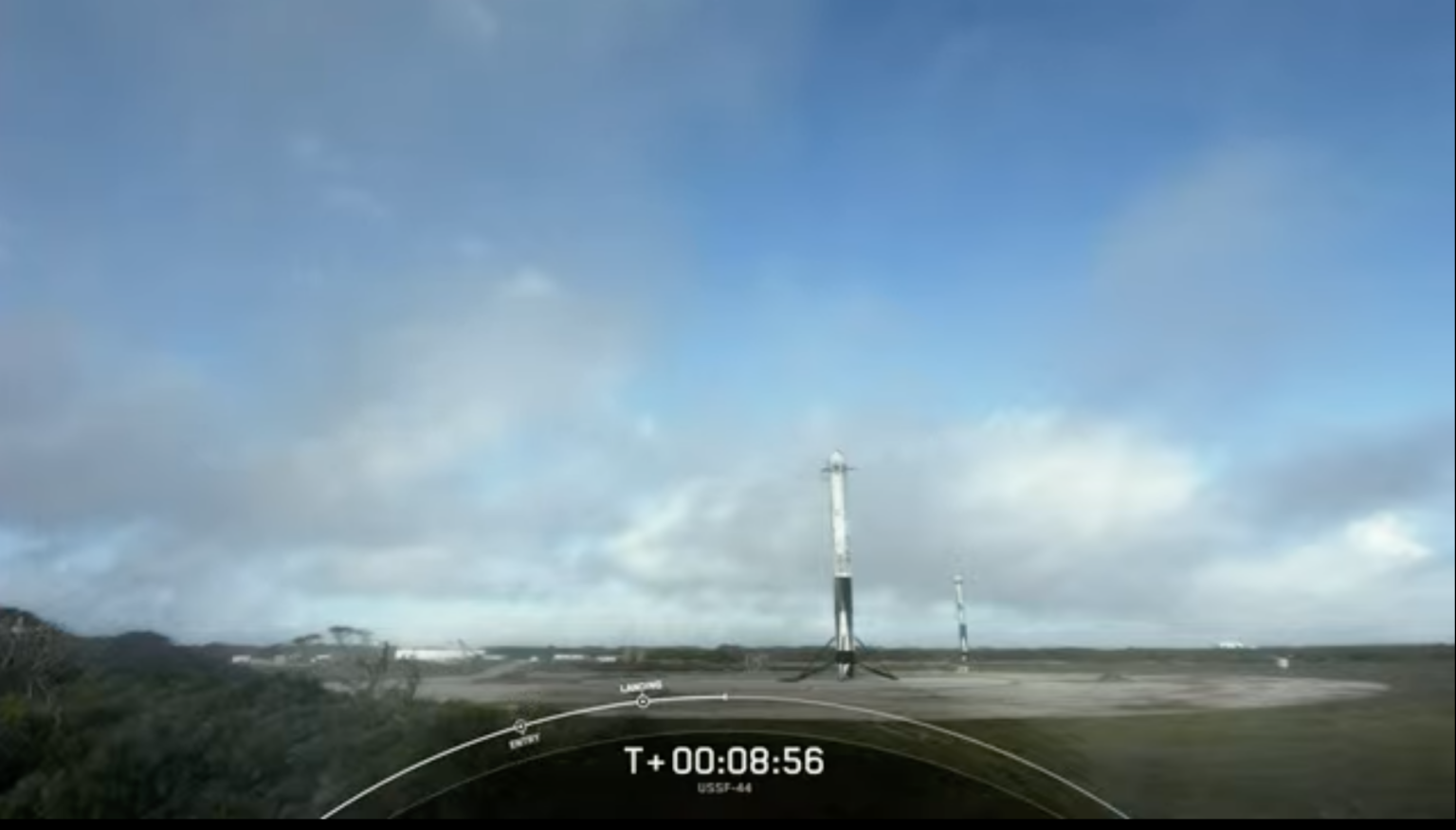 SpaceX Conducts A Foggy Falcon Heavy Launch - SpaceRef