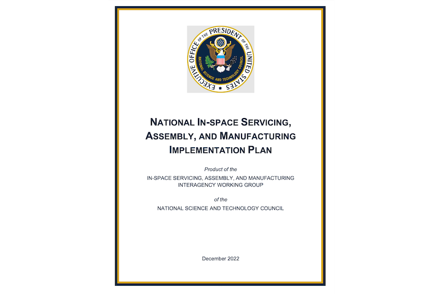 National In-Space Servicing, Assembly, And Manufacturing Implementation ...