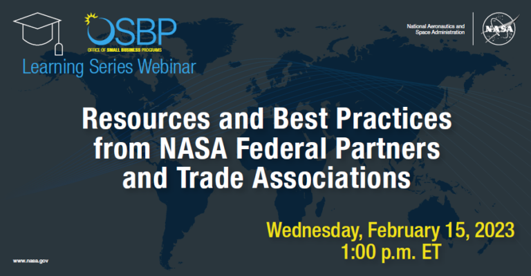 NASA OSBP Learning Series: Resources and Best Practices from NASA ...