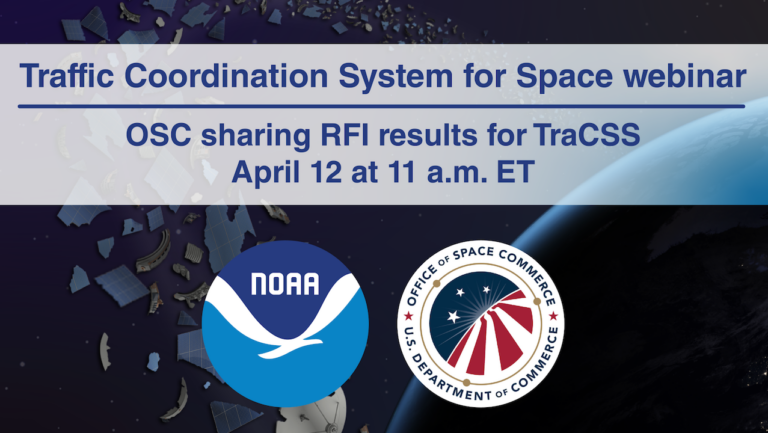 Traffic Coordination System for Space (TraCSS) Presentation - SpaceRef