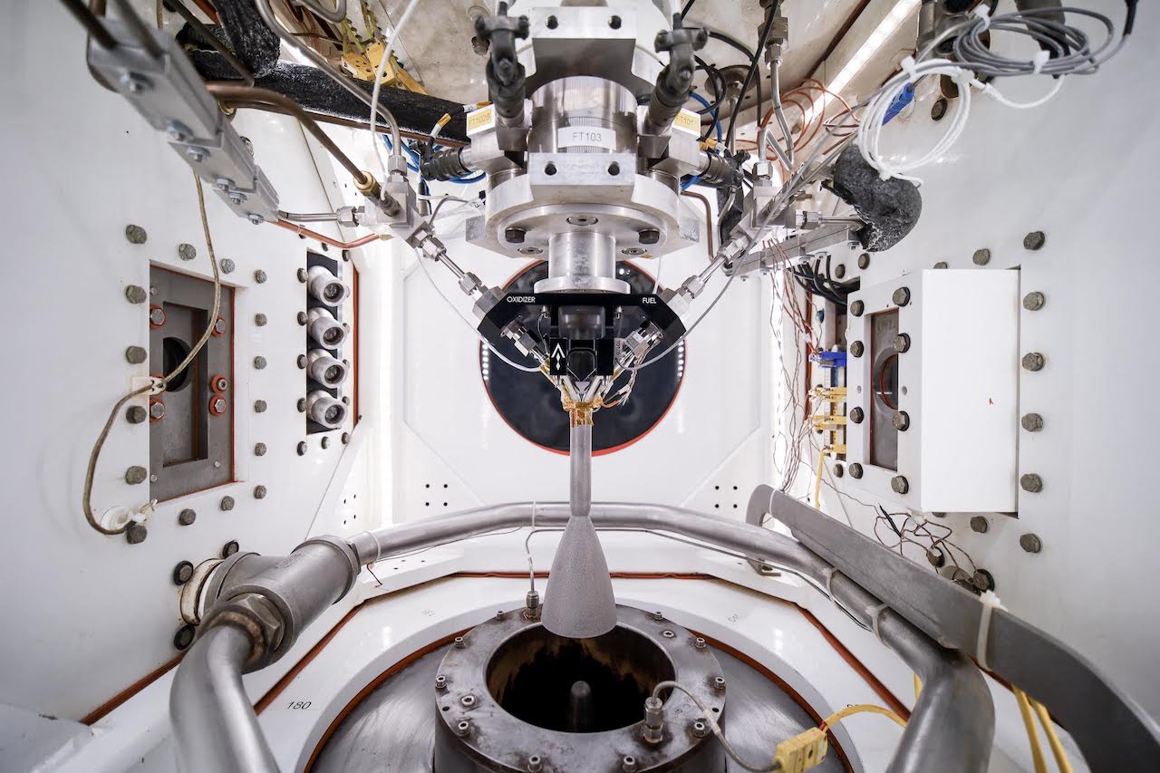 AGILE Space Industries Qualifies A110 Lunar RCS Thruster - SpaceRef