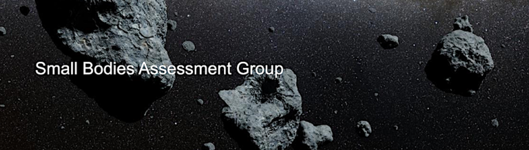 NASA Small Bodies Assessment Group (SBAG) - SpaceRef